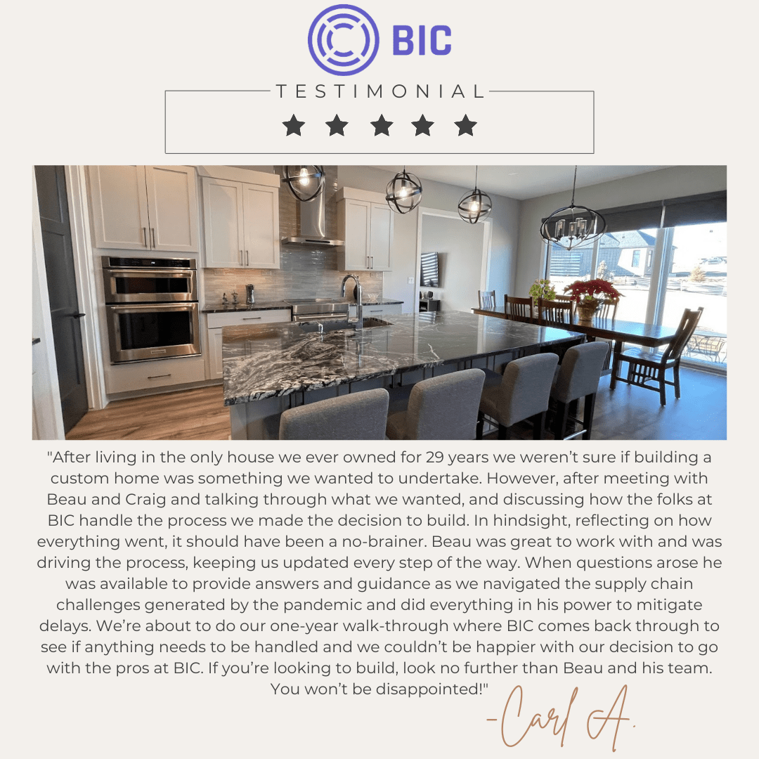 Our Design Process - BIC Custom Homes